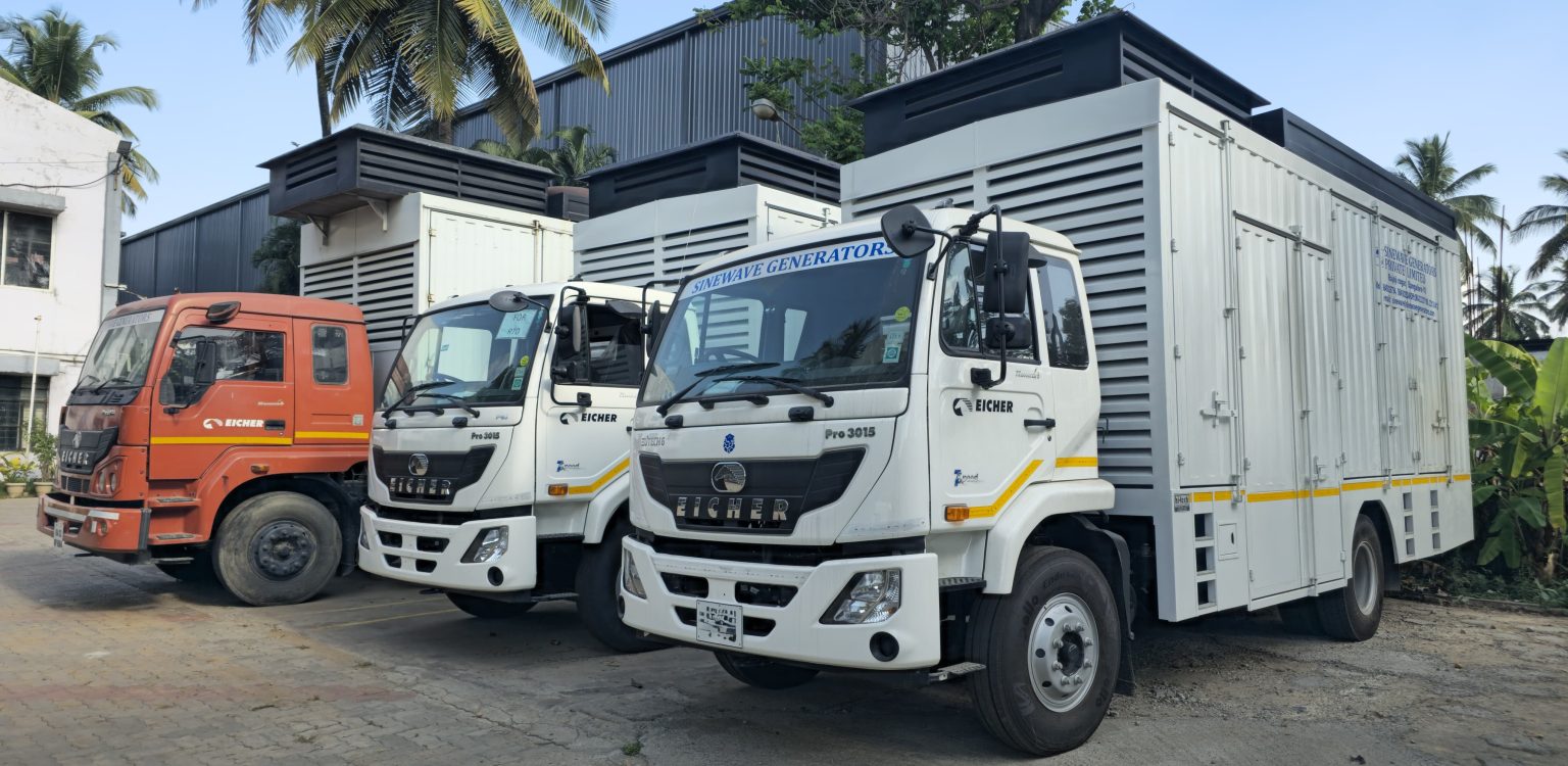60 Hz Generator for Rent – 62.5 KVA to 2500 KVA DG on rent
